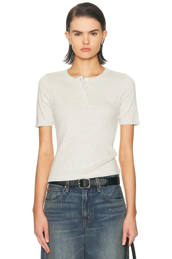 FLORE FLORE Jess Tee - Heather Grey