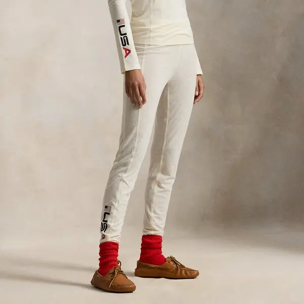 Ralph Lauren Team Usa Ceremony Base Layer Pant - Nevis