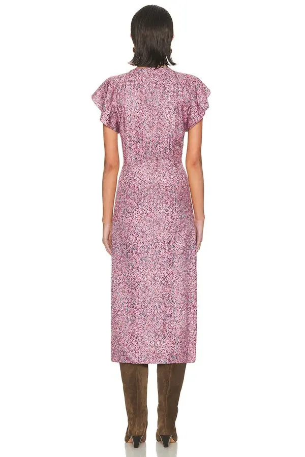 Isabel Marant Étoile Lyndsay Midi Dress - Pink