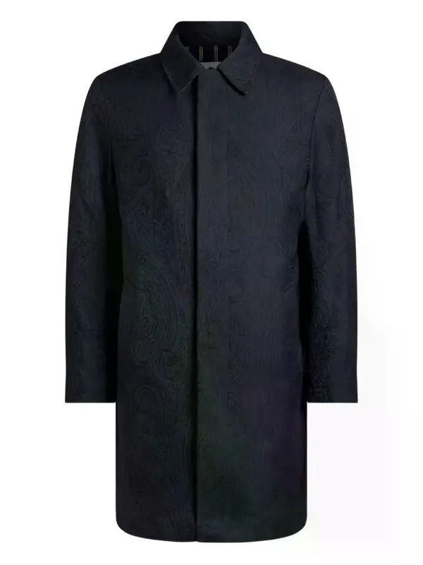 Etro Patterned Jacquard Coat