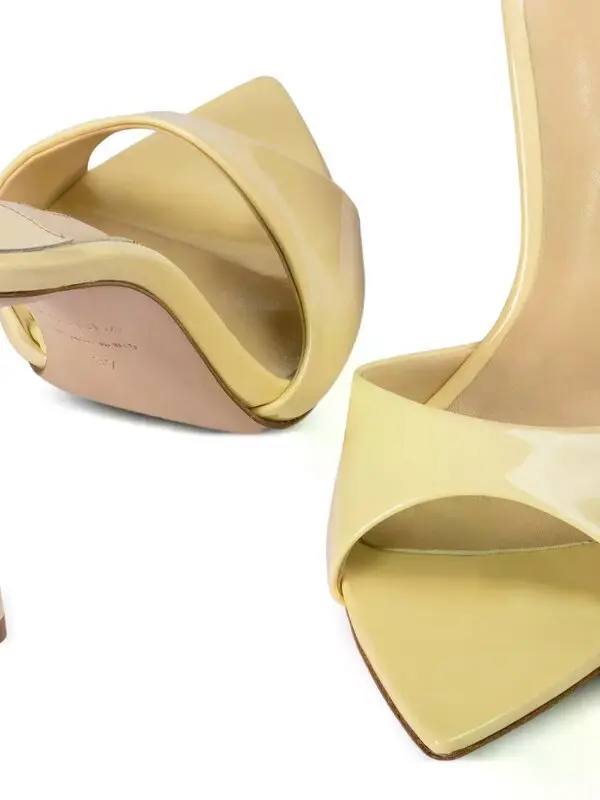 LE SILLA Bella Heeled Sandals - Yellow