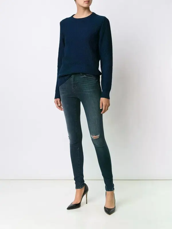 J Brand Distressed Skinny Jeans