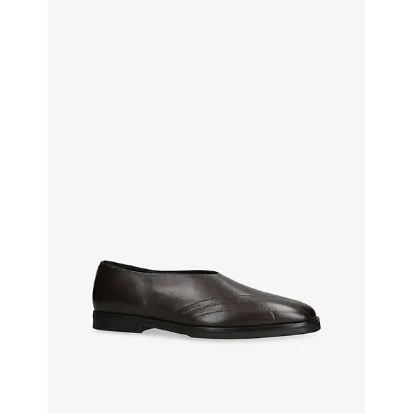 COLLEGIUM Aether Leather Slip-on Loafers