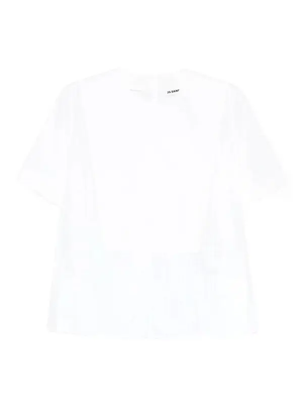 JIL SANDER Short-sleeve Blouse - White
