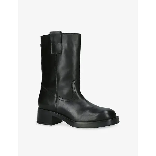 Steve Madden Benedict Leather Heeled Boots