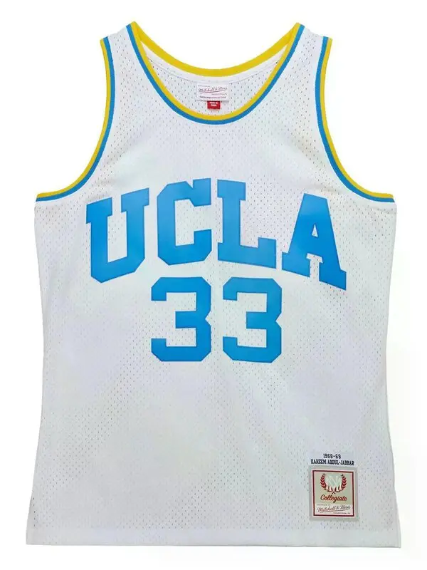 Mitchell & Ness Kareem Abdul-jabbar 1968 Ucla Bruins Jersey - White