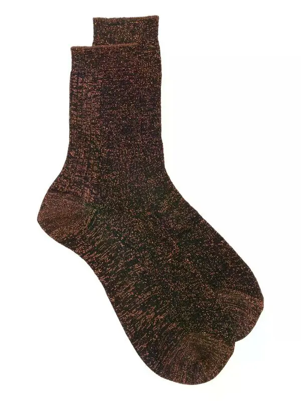 ALTO MILANO Camilla Socks - Brown