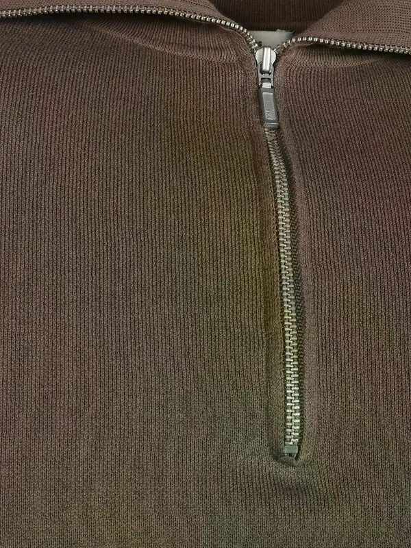 ENTIRE STUDIOS Zip Sweater - Brown