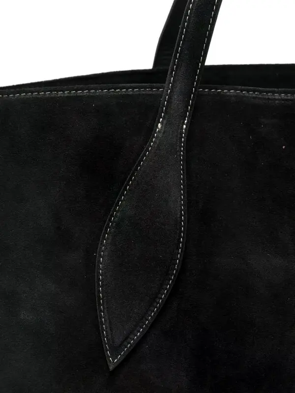 LIFFNER Mega Sprout Suede Tote Bag - Black