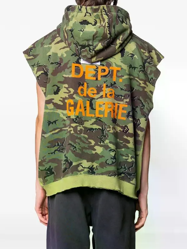 GALLERY DEPT. Zip-up Camo-print Hoodie