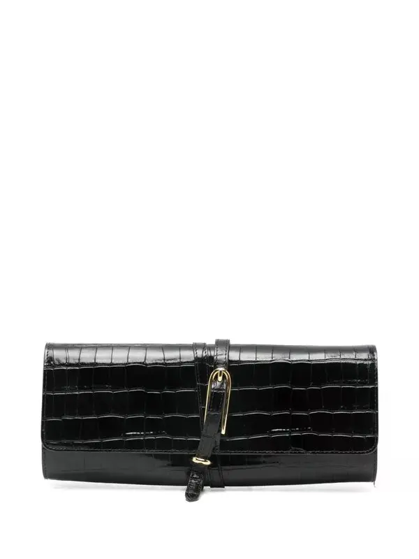 LIFFNER Belted Clutch - Black