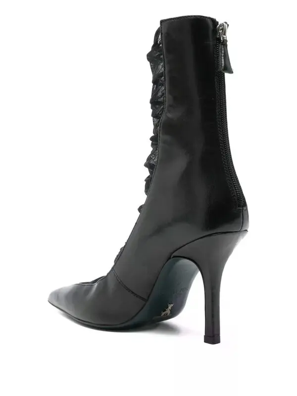 Patrizia Pepe 95mm Second-skin Ankle Boots
