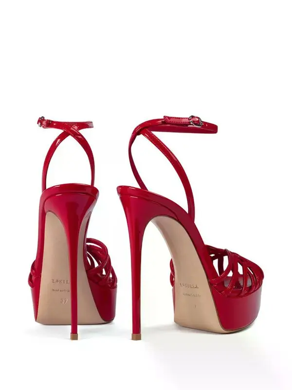 LE SILLA Embrace Strappy Sandals - Red