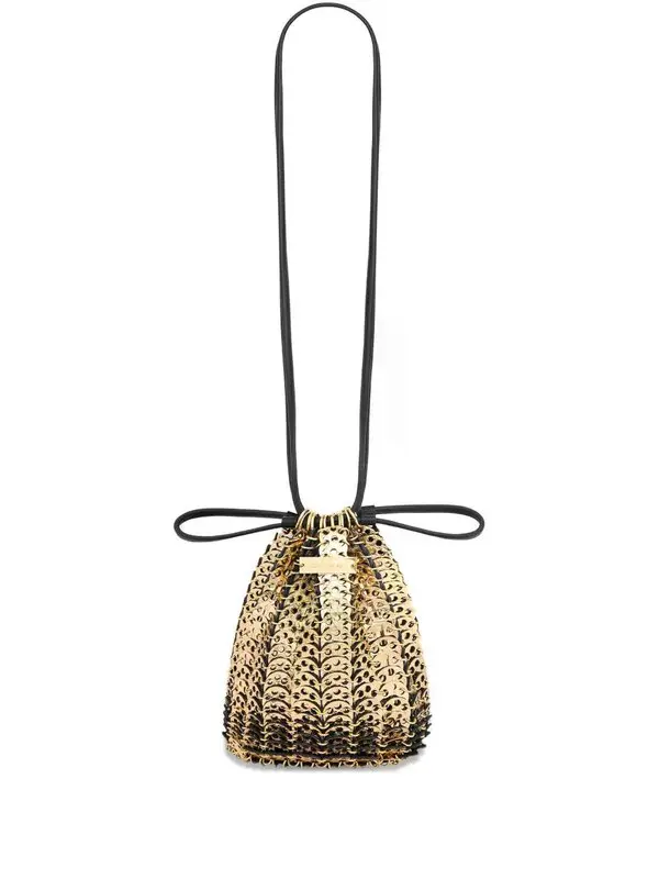 Rabanne Iconic Discs Bucket Bag