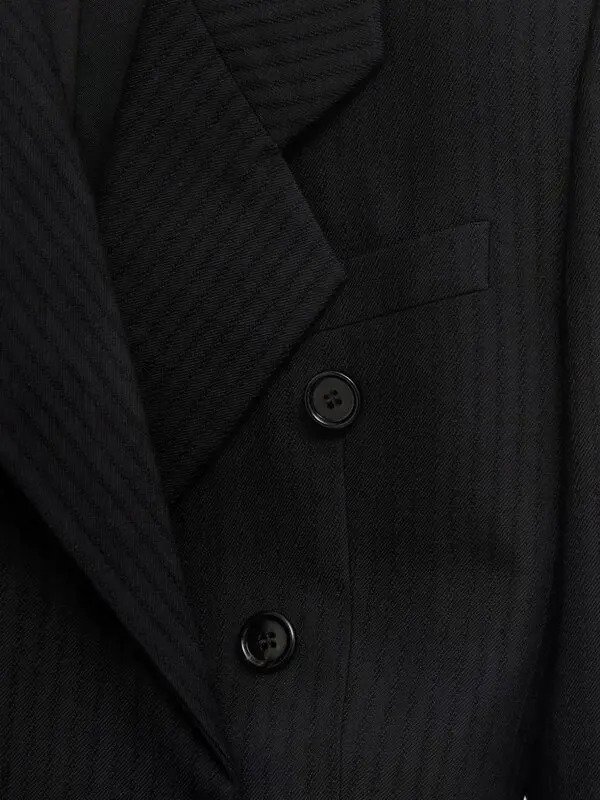 Chloé Spencer Striped Button Blazer