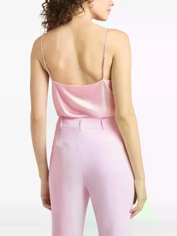 Cinq À Sept Cowl Neck Cami Top - Pink