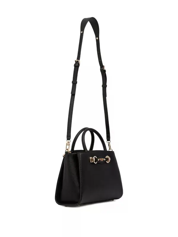 Guess Logo-plaque Tote Bag - Black