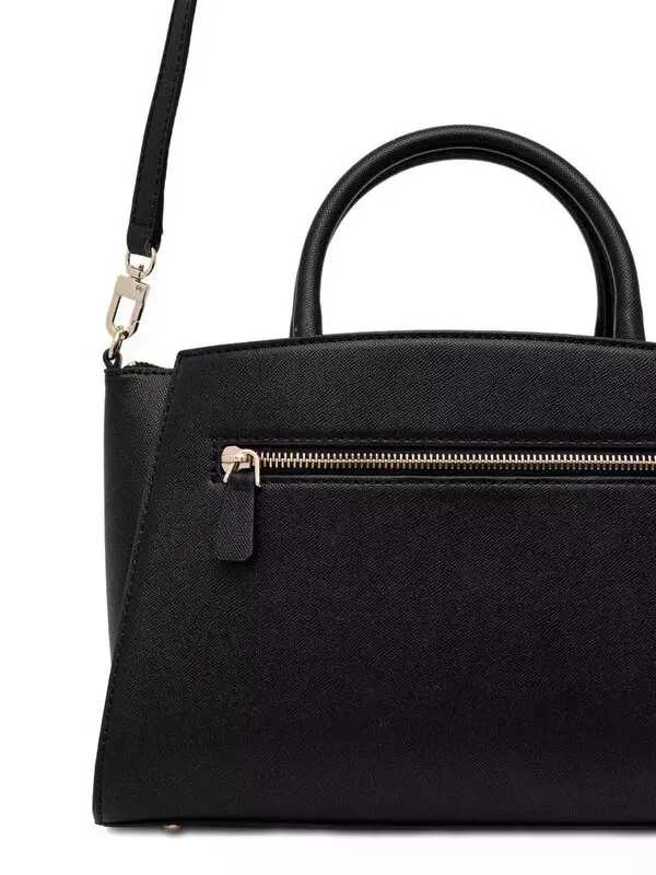 Guess Logo-plaque Tote Bag - Black