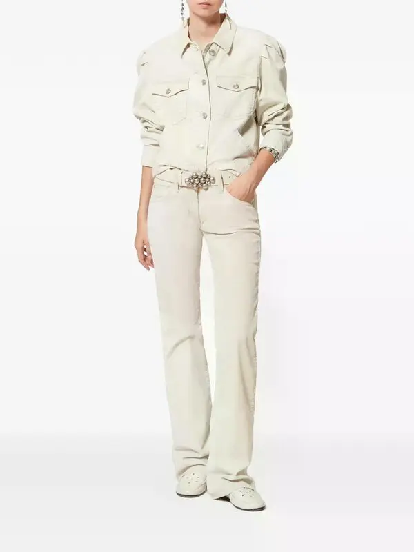 MARANT ETOILE Kelly Jeans - Neutrals