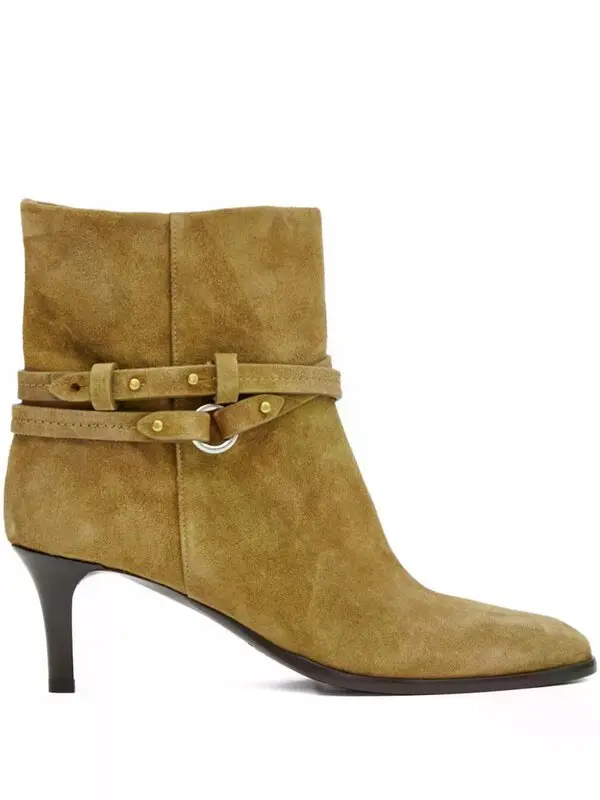 Isabel Marant Étoile 55mm Meyli Buckle-detail Ankle Boots - Brown
