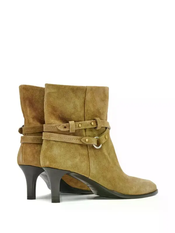 Isabel Marant Étoile 55mm Meyli Buckle-detail Ankle Boots - Brown