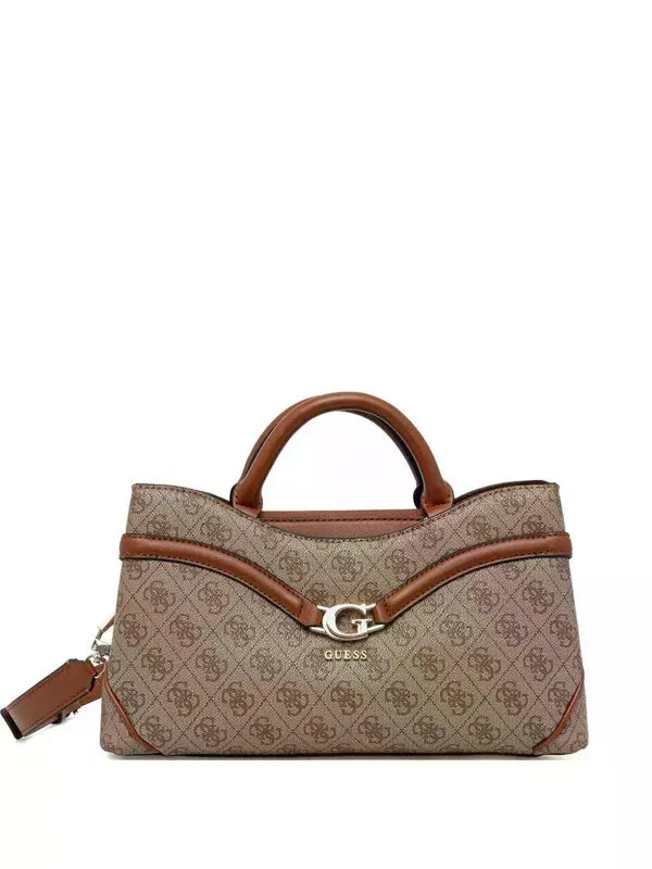 Guess Dea Monogram-pattern Tote Bag - Neutrals