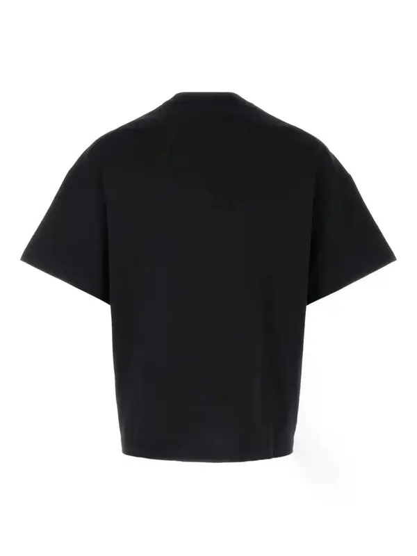 JIL SANDER Cotton T-shirt - Black