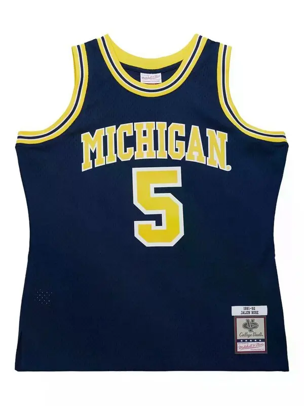 Mitchell & Ness X Ncaa Michigan Wolverines 1991-92 Jalen Rose Jersey