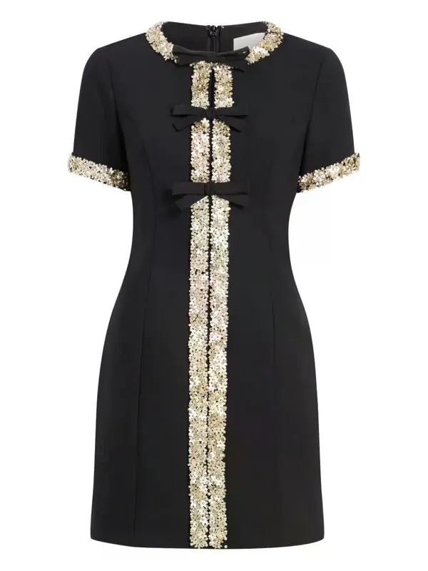 Cinq À Sept Maelle Embellished Mini Dress