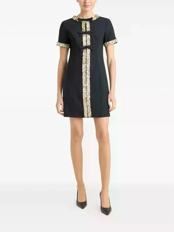 Cinq À Sept Maelle Embellished Mini Dress