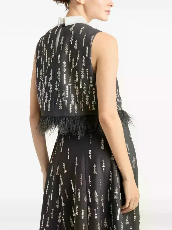 Cinq À Sept Selene Sequin Top