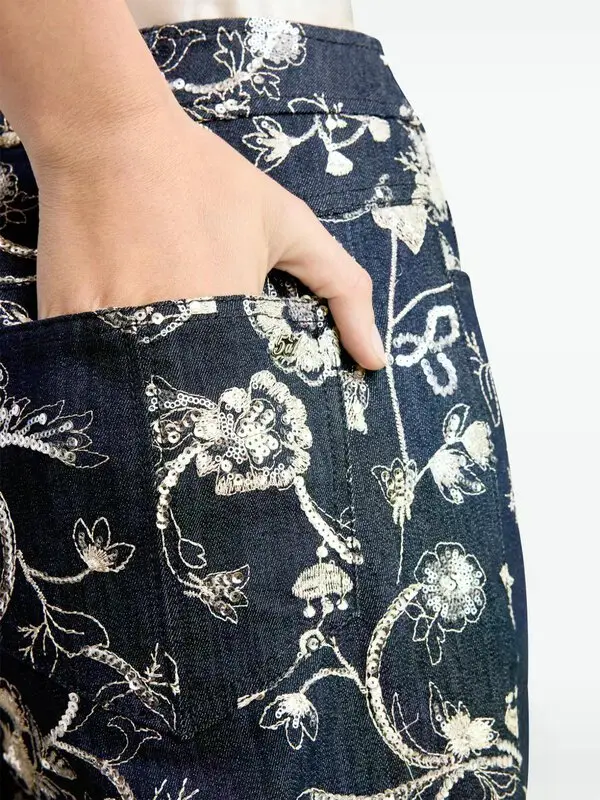 Cinq À Sept Nolita Embroidered Trousers