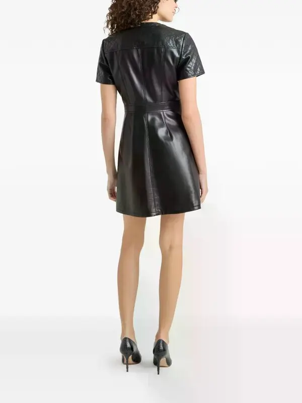 Cinq À Sept Layla Quilted Mini Dress - Black