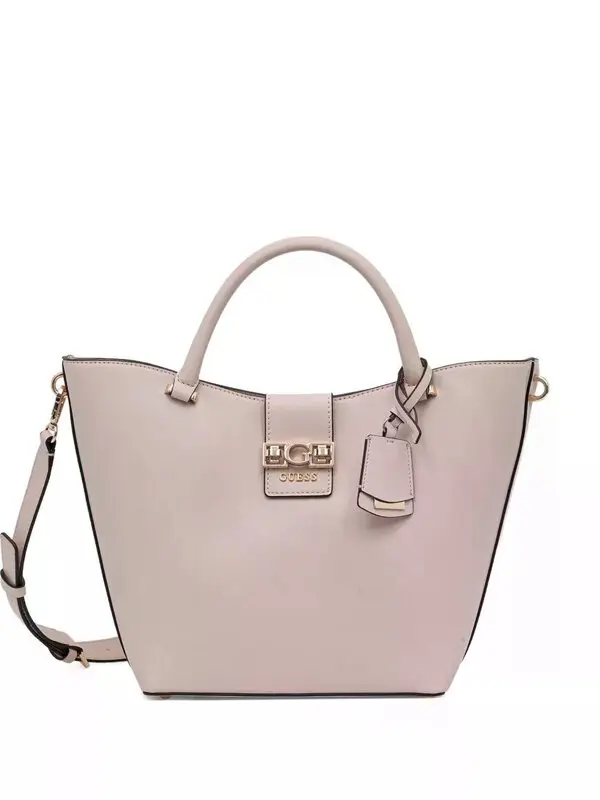 Guess Jane Logo-detail Tote Bag - Pink