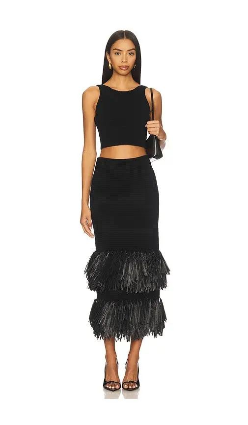 Aje Agave Knit Top