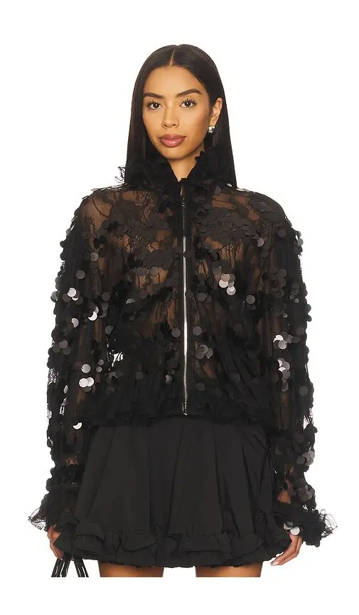 AKNVAS Sofie Sequin Lace Jacket