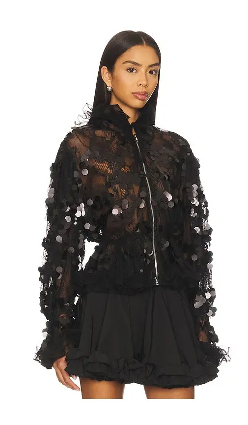 AKNVAS Sofie Sequin Lace Jacket