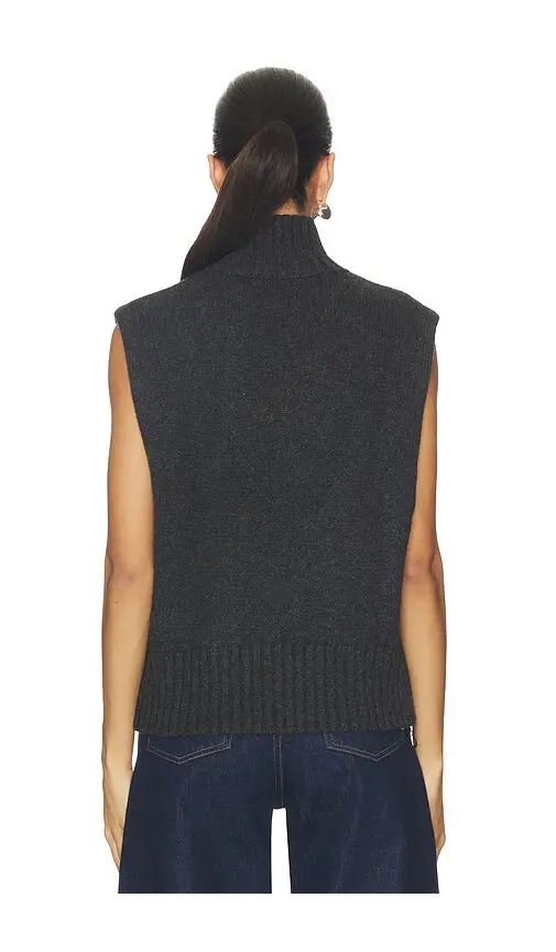 EAVES Lynnda Knit Mock Neck Shell