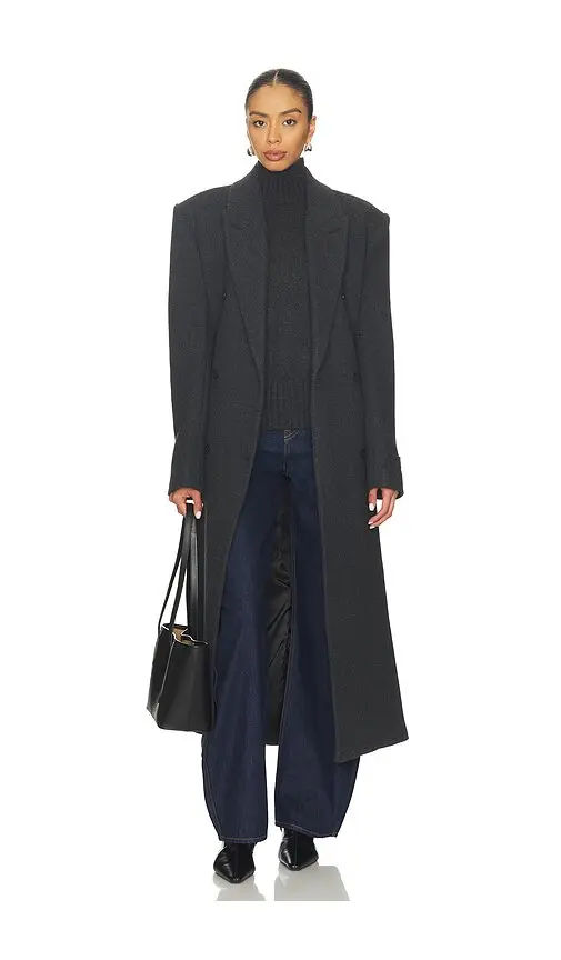 EAVES Lynnda Knit Mock Neck Shell