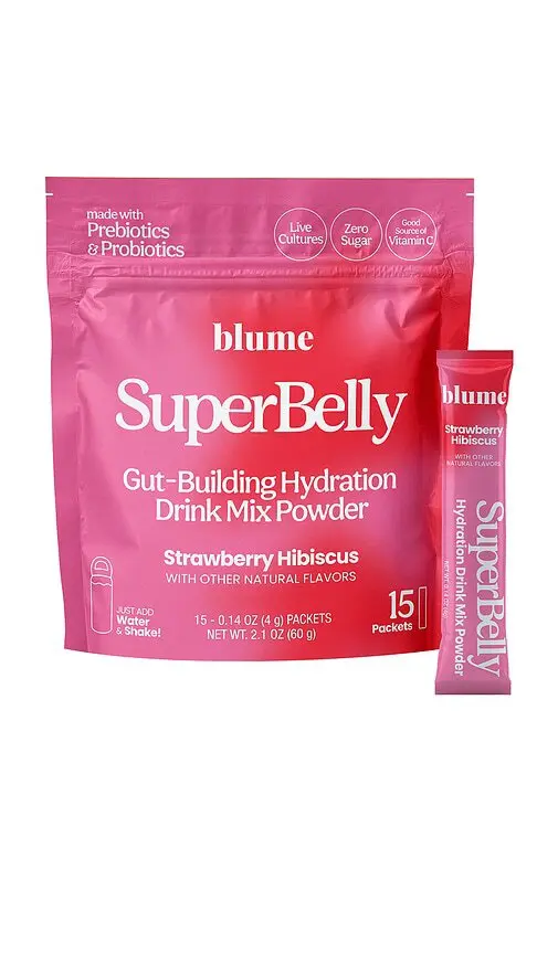 BLUME Superbelly Strawberry Hibiscus