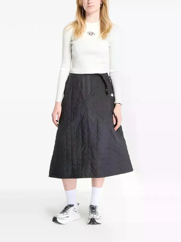 The North Face Quilted Volume Midi Skirt - Black