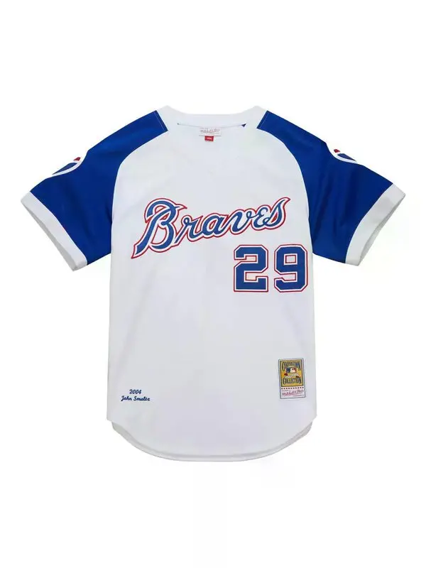 Mitchell & Ness Mlb Braves 2004 John Smoltz T-shirt - White