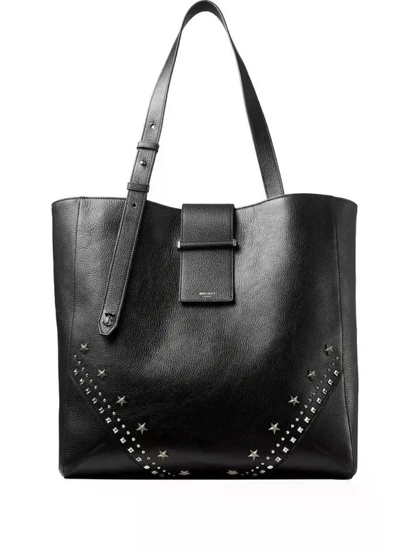 JIMMY CHOO Bar Vertical Tote Bag - Black