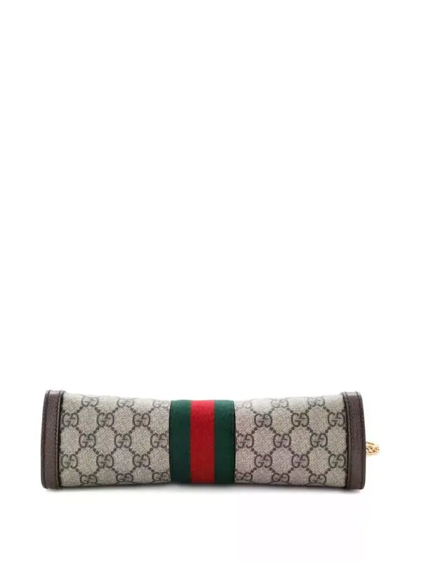 Gucci Ophidia Chain Small Shoulder Bag - Brown