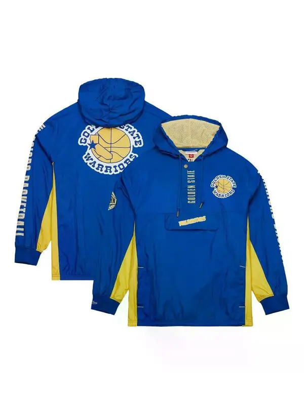 Mitchell & Ness Golden State Warriors Team Og 2.0 Hoodie - Blue