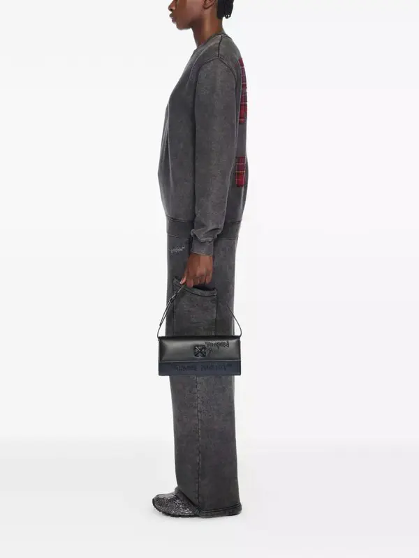 Off-White Jitney 1.0 Quote 3d Shoulder Bag - Black