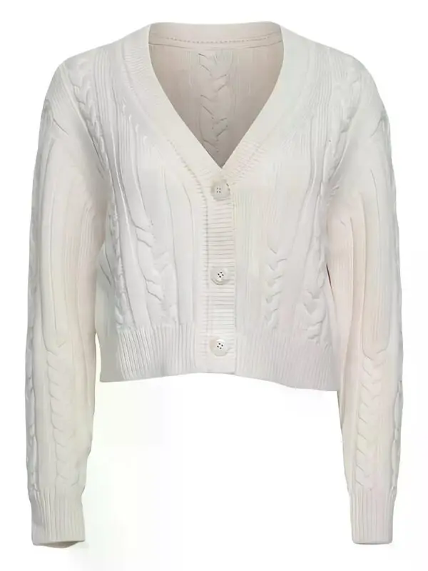 TWP Hemingway Cable-knit Buttoned Cardigan