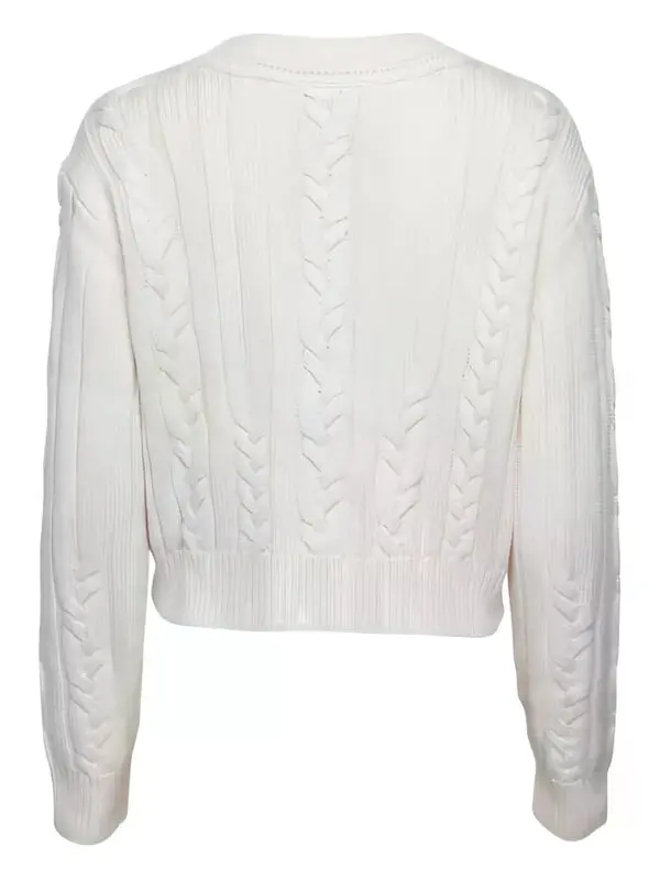 TWP Hemingway Cable-knit Buttoned Cardigan
