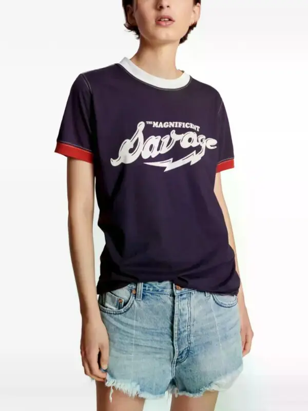 ONETEASPOON Letter-print T-shirt
