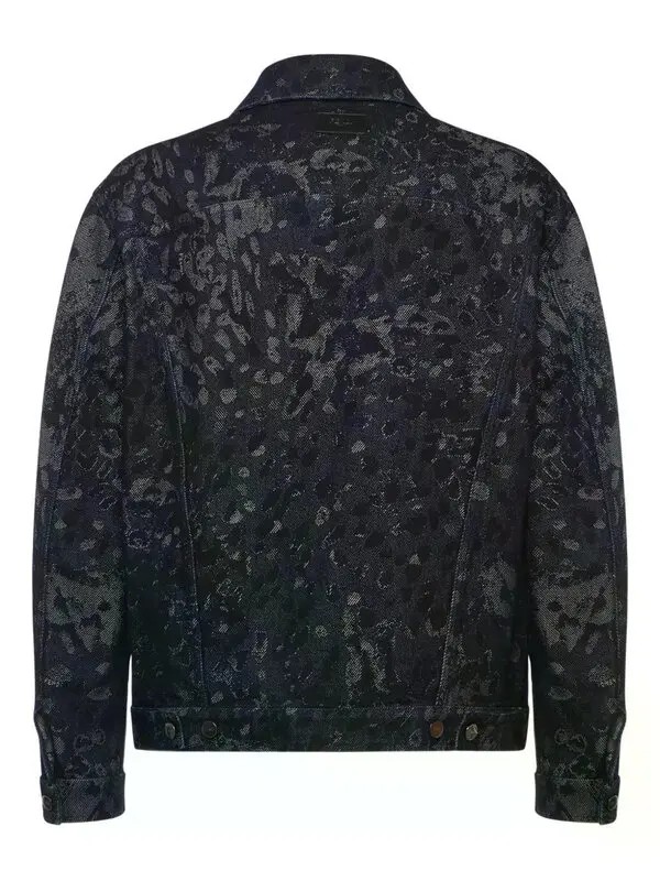Fendi Jacquard Denim Jacket
